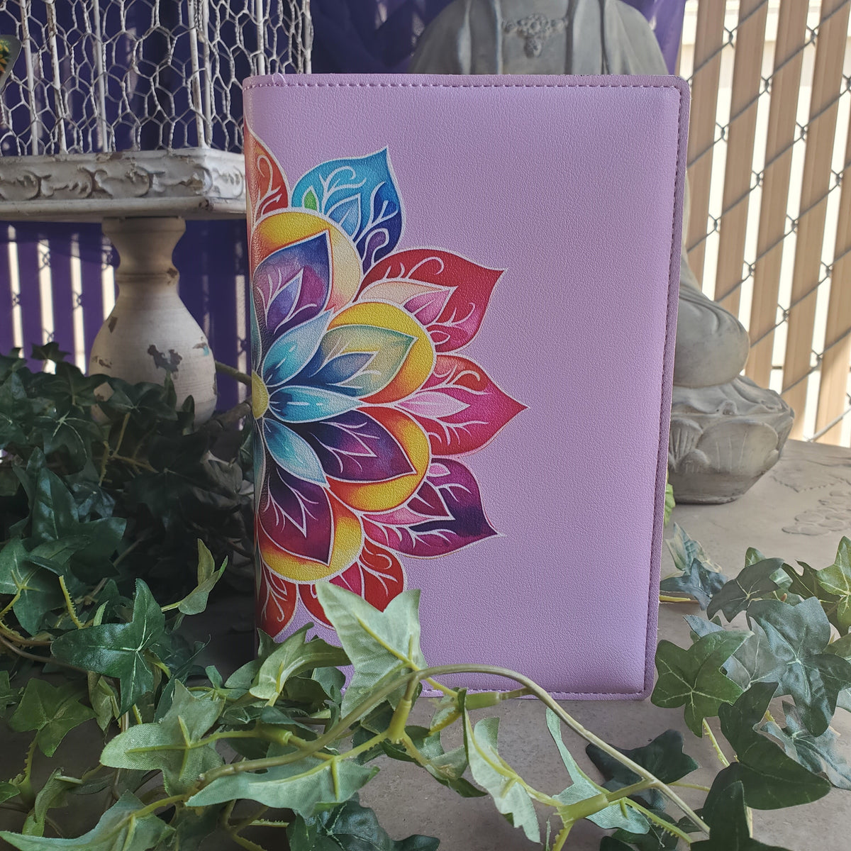Lotus (Lavender) Double Book Cover for Big Book and 12n12 – Recovery Mint