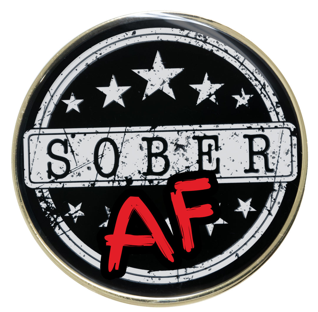 Sober AF Tri-Plate – Recovery Mint