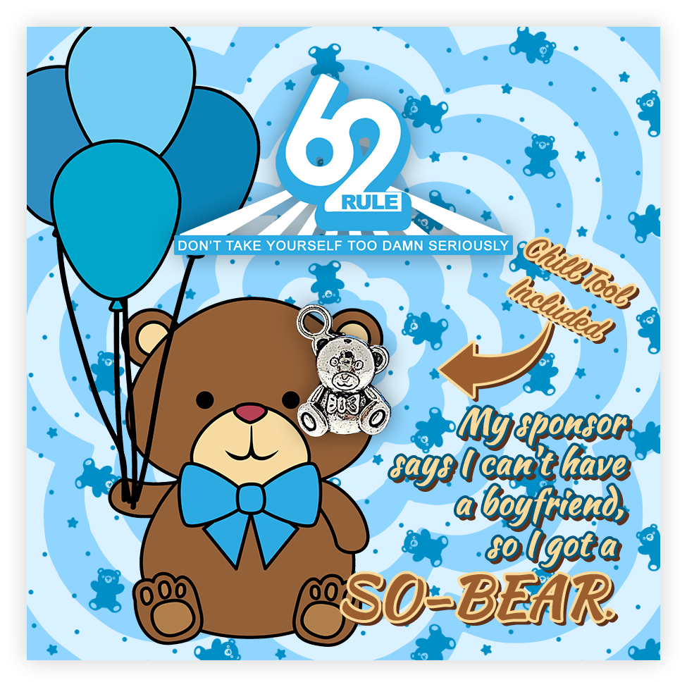 Rule 62 Charm | So-Bear | So-Bear Boyfriend – Recovery Mint