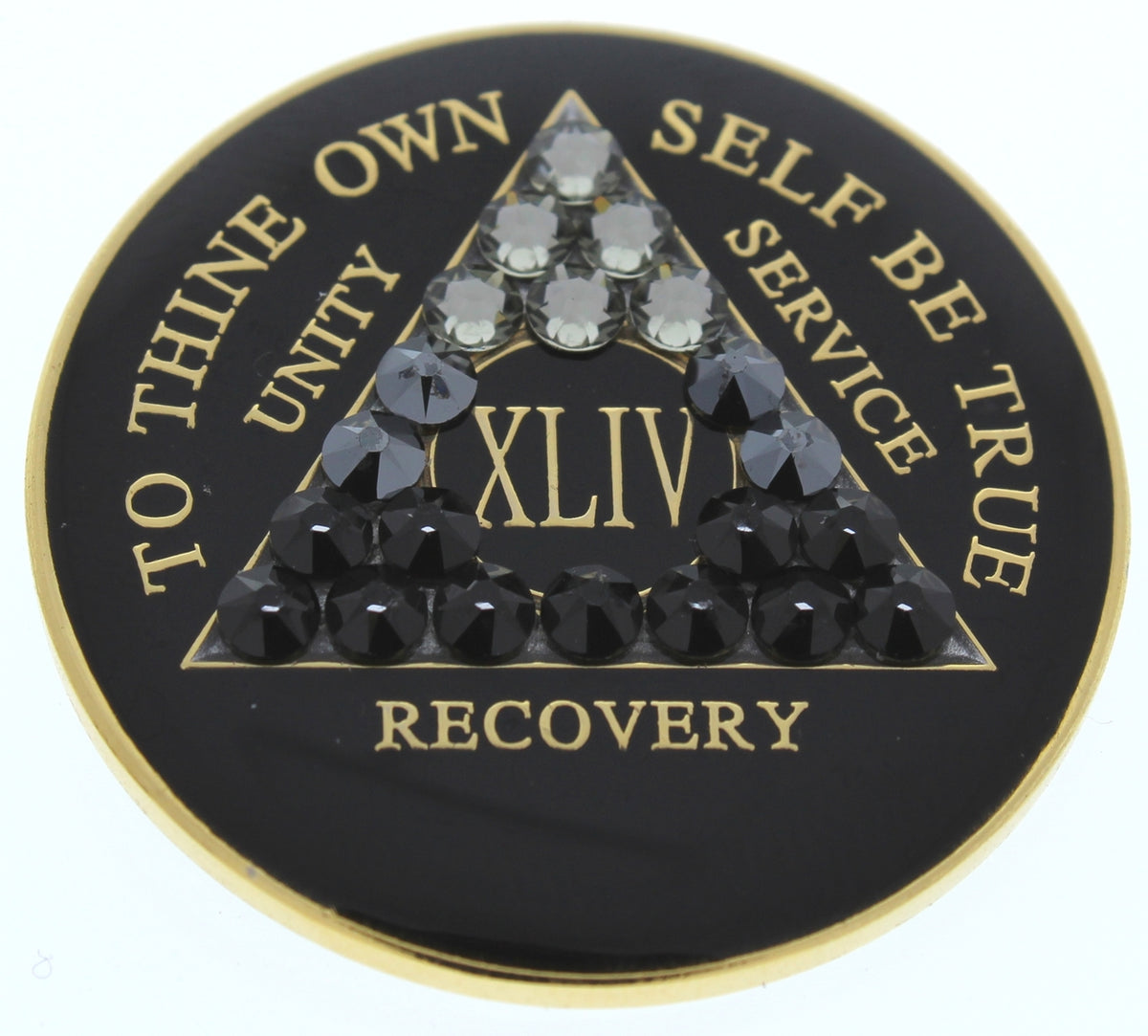 Crystallized Tri-Plate Black Transition – Recovery Mint
